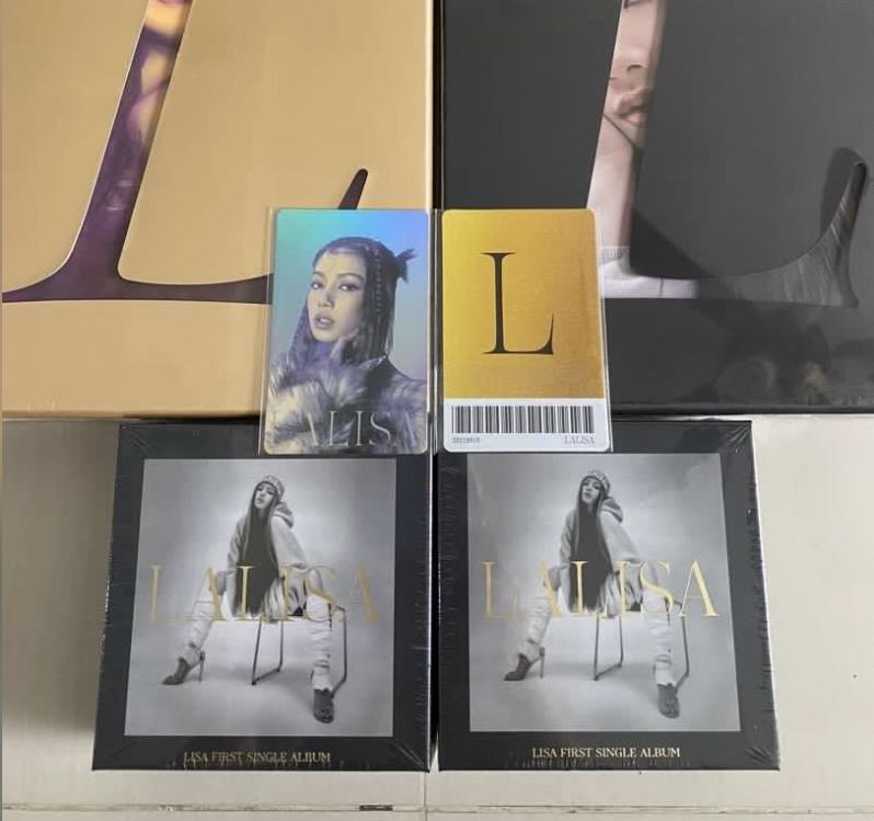 (INSTOCK) BLACKPINK LISA - LISA FIRST SINGLE ALBUM [ LALISA ] KIT ...