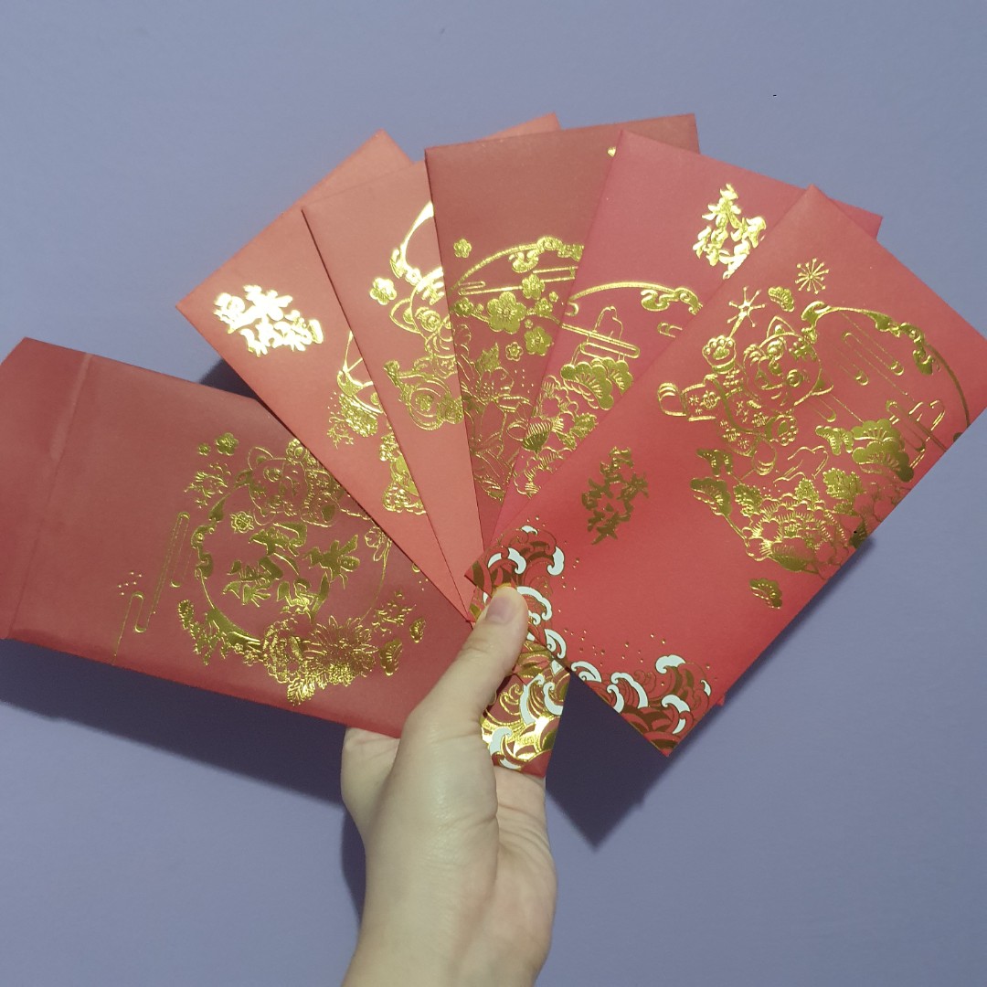 IOI Mall Angpau packet set 5pcs with envelope, Hobbies & Toys ...
