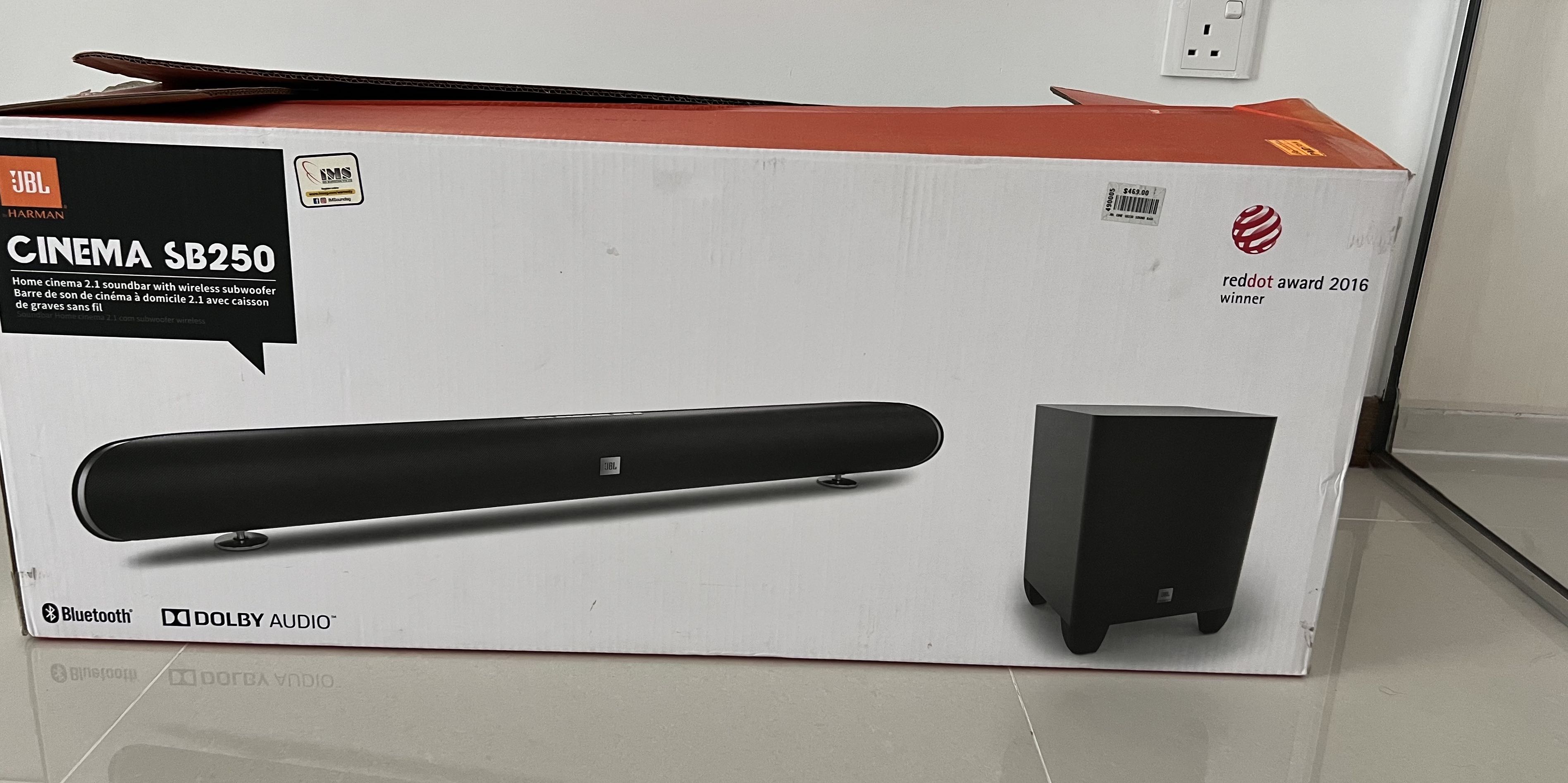 JBL SB250 sound bar, Audio, Soundbars, Speakers & Amplifiers on Carousell
