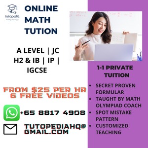 JC H2 Math / A level crash course / IP / IB / IGCSE, Learning ...