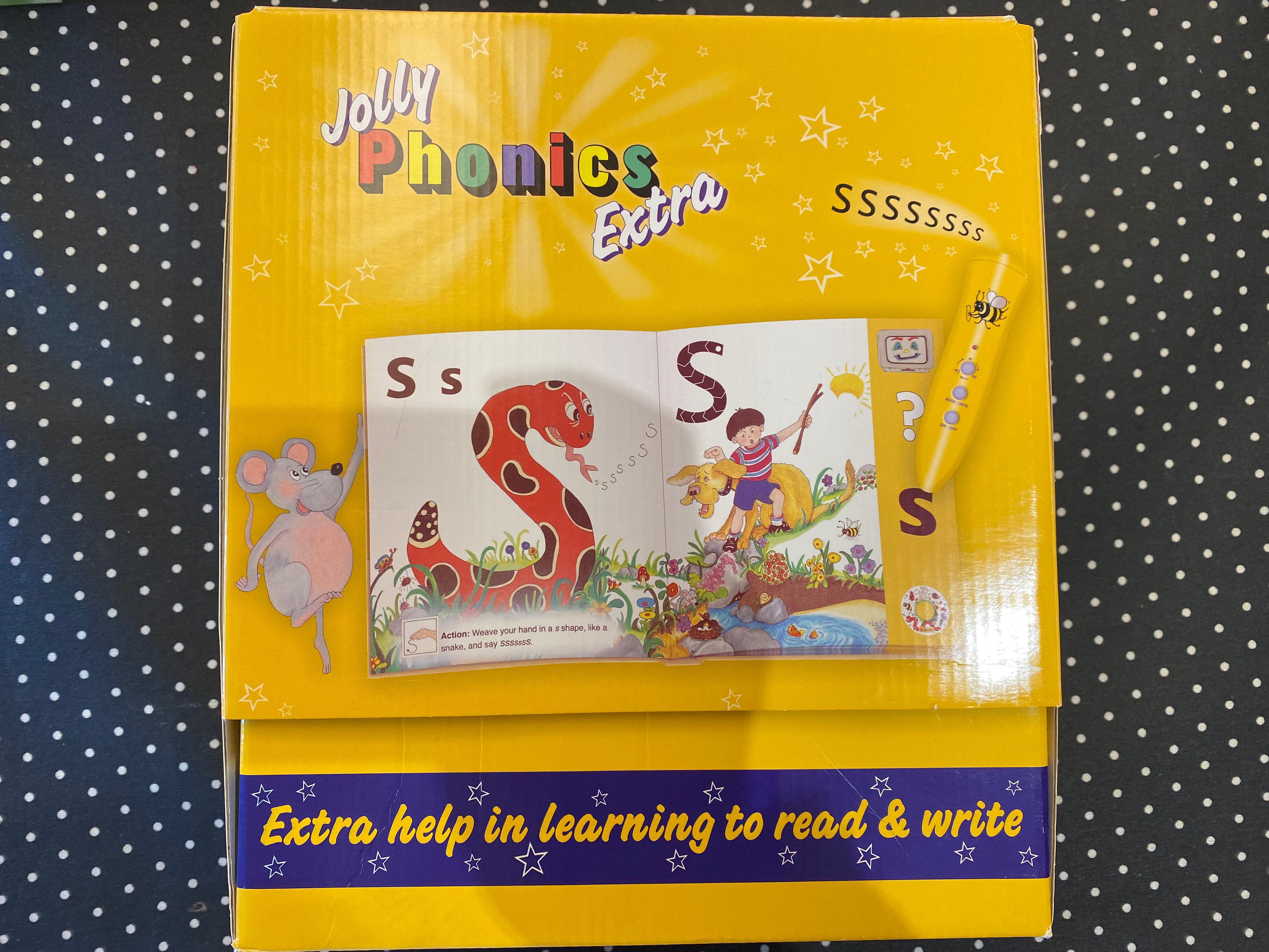 Jolly Phonics Extra Set, 興趣及遊戲, 書本 & 文具, 兒童書籍 - Carousell