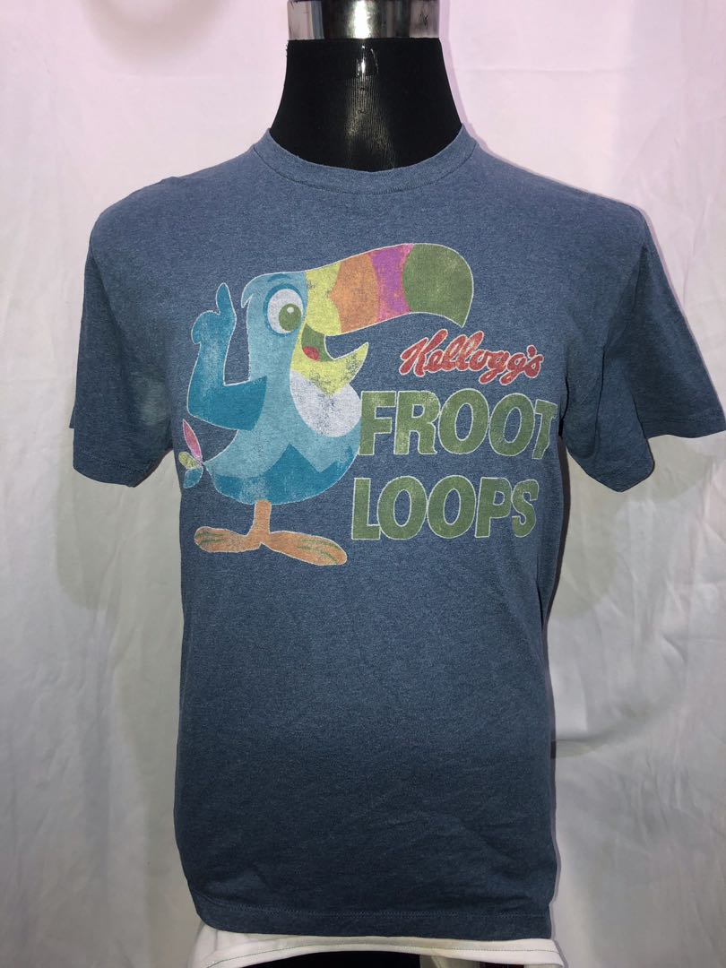 KELLOgGS FROOT LOOPS T-SHIRT, Men's Fashion, Tops & Sets, Tshirts ...