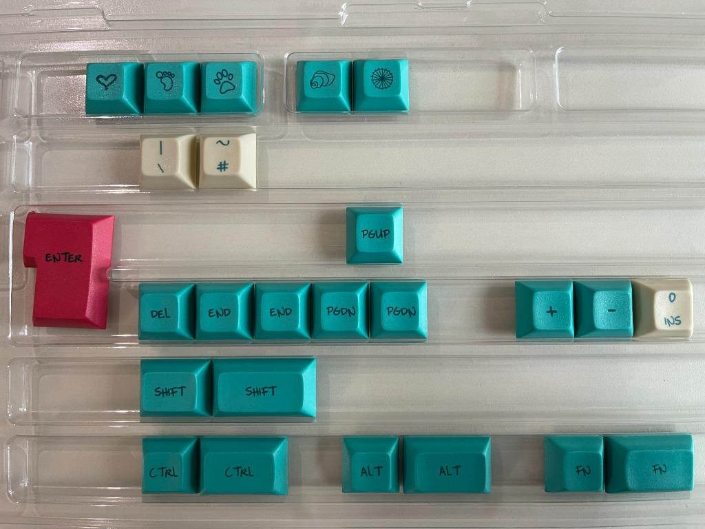 Keycaps: Hawaii | 鍵帽: 夏威夷, 電腦＆科技, 電腦周邊及配件, 電腦鍵盤及相關產品 - Carousell