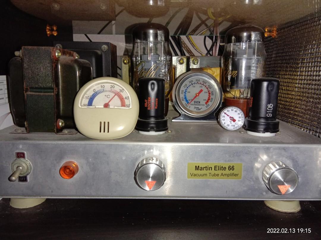 KT66 Tube amplifier AMP KT66 tubes 6SJ7 extras vintage quad, Audio ...