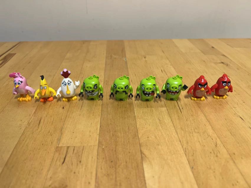 Lego Angry Bird minifigures, 興趣及遊戲, 玩具 & 遊戲類 - Carousell