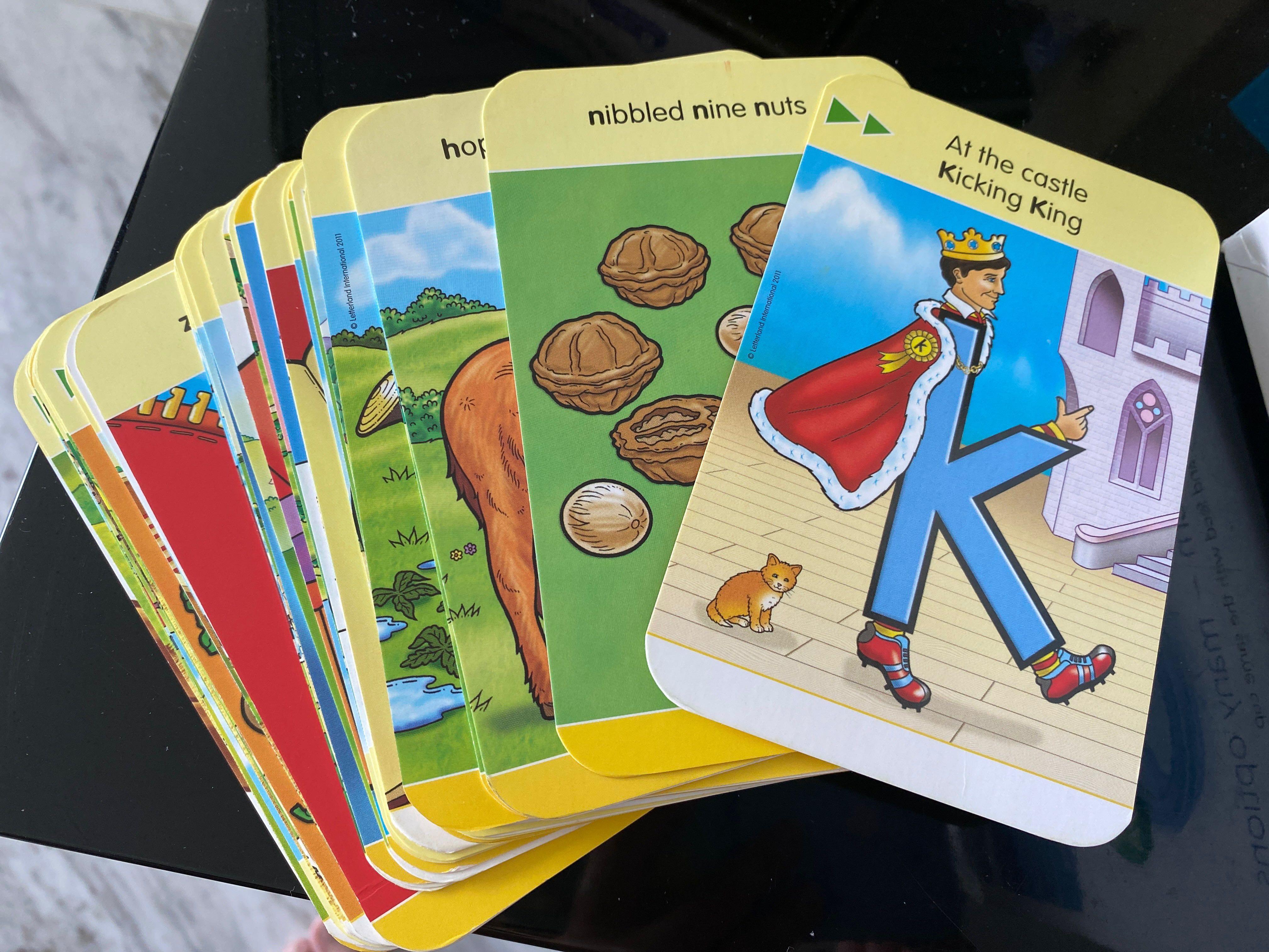 Letterland make a story card game, Hobbies & Toys, Toys & Games on ...