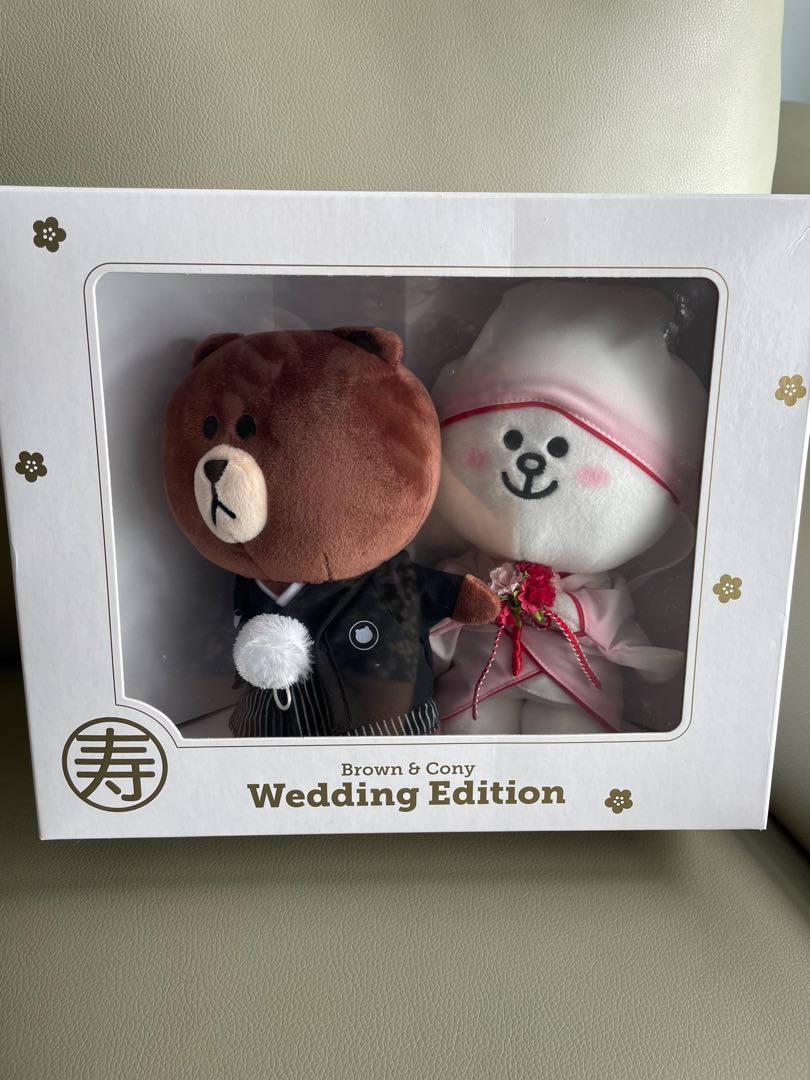 LINE friends wedding edition, Hobbies & Toys, Memorabilia ...