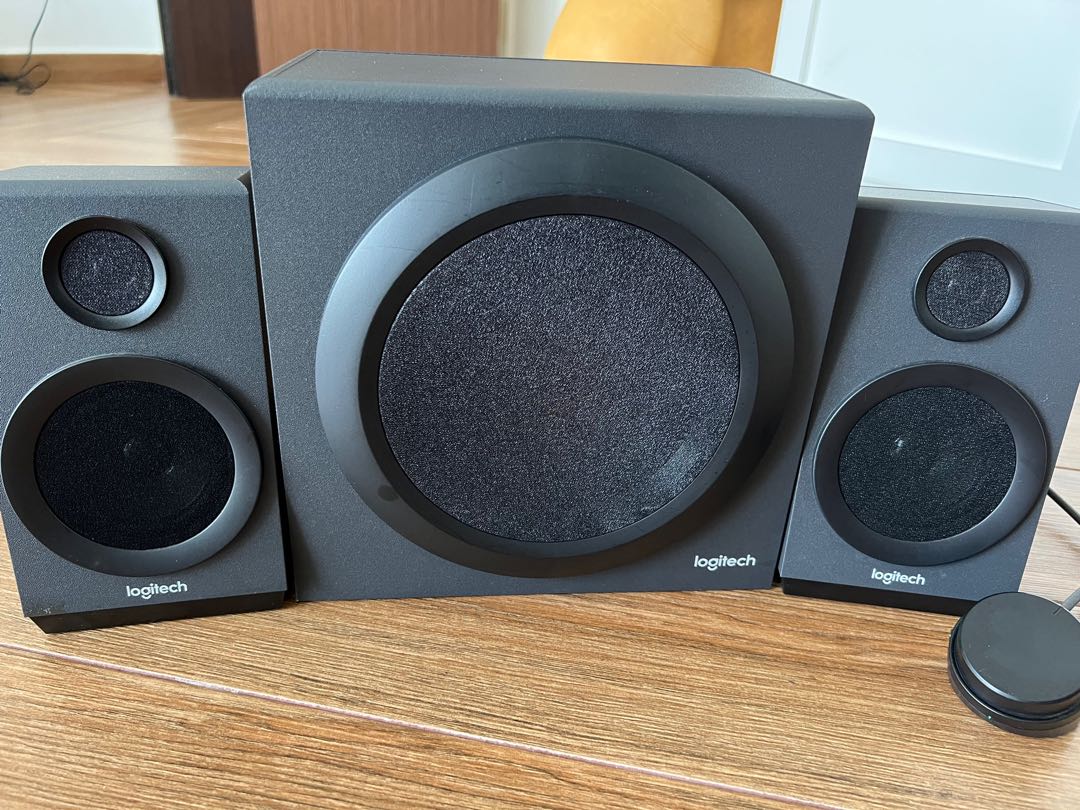 Logitech Z333 speaker with subwoofer, Audio, Soundbars, Speakers ...