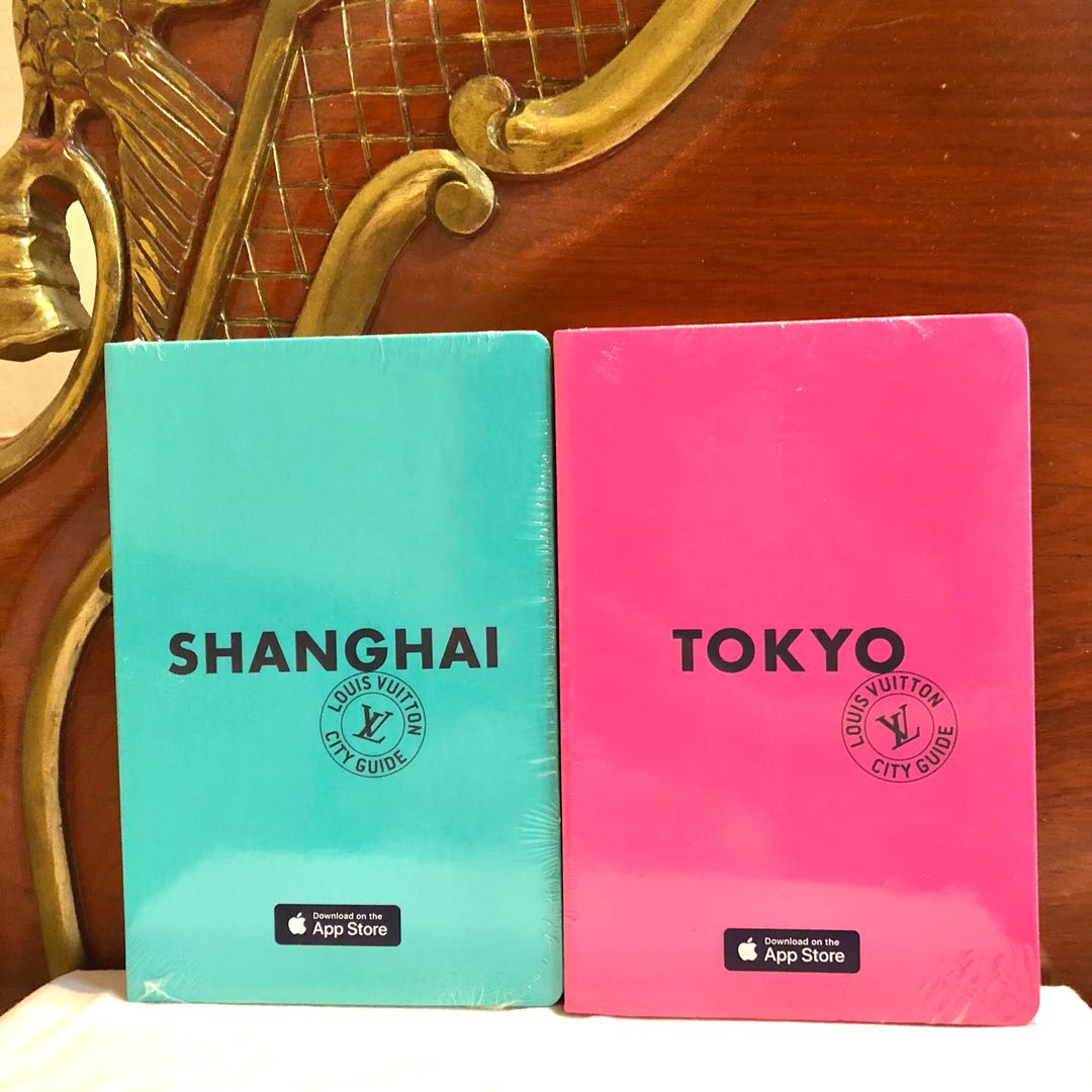 LOUIS VUITTON AUTHENTIC TRAVEL CITY GUIDE - SHANGHAI AND TOKYO BUNDLE ...
