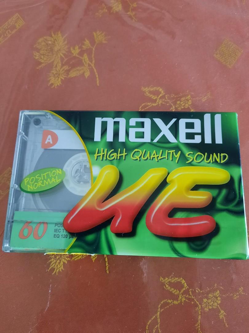 Maxell casette recording tape, Audio, Portable Audio Accessories on ...