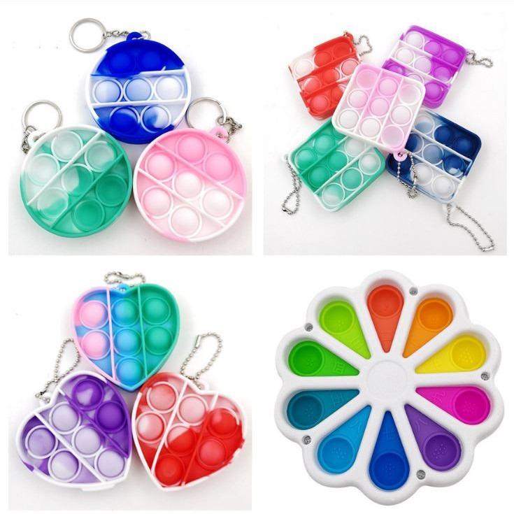 MINI PUSH POP IT SG READY STOCK Fidget Toy Push bubble toy stress ...
