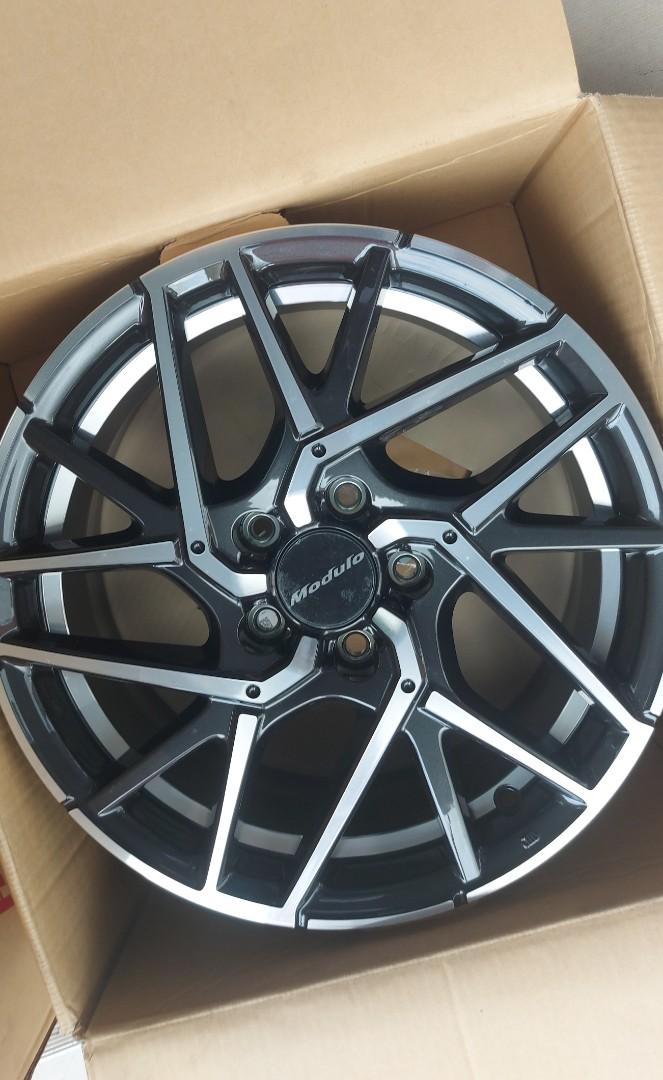 Modulo Mags, Car Parts & Accessories, Mags and Tires on Carousell