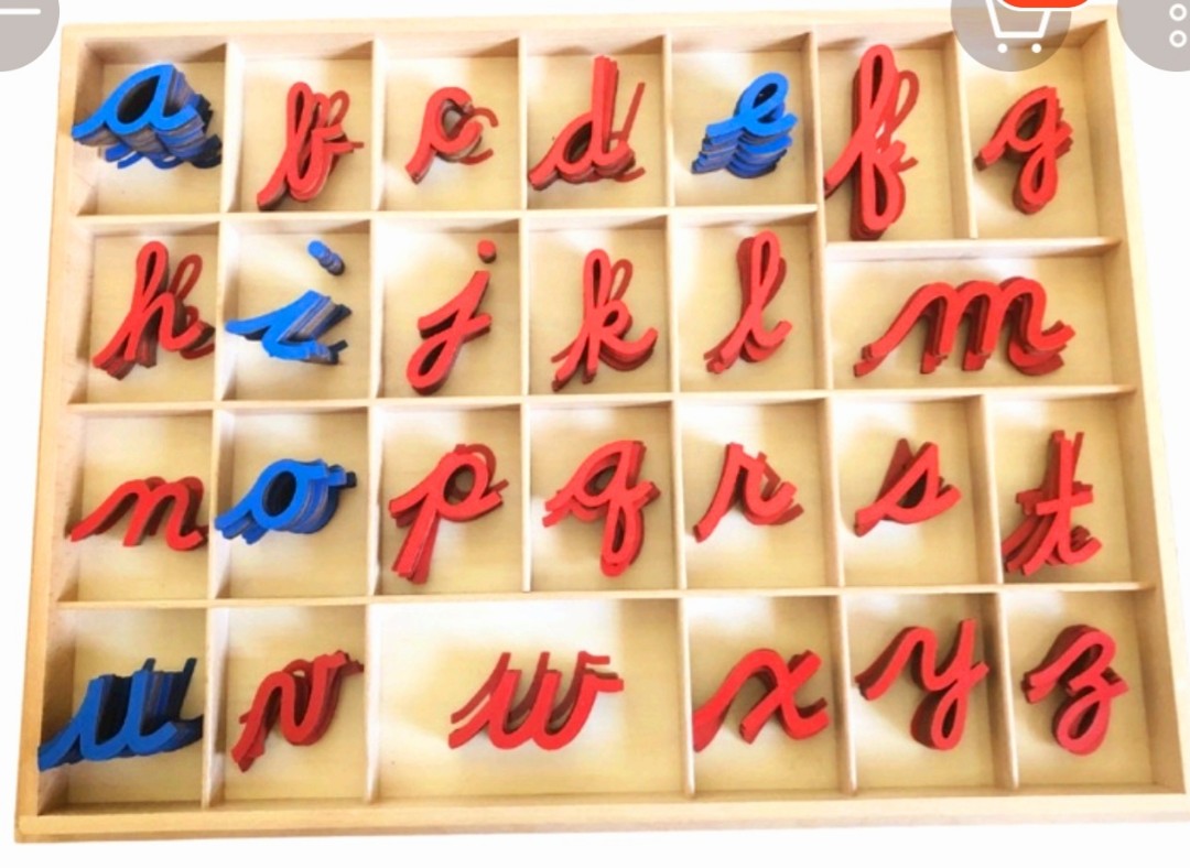 Moveable alphabet, Hobbies & Toys, Toys & Games on Carousell