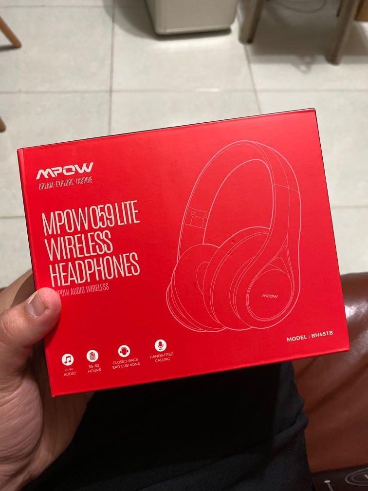 MPOW Wireless Headphones (BRAND NEW), Audio, Headphones & Headsets on ...