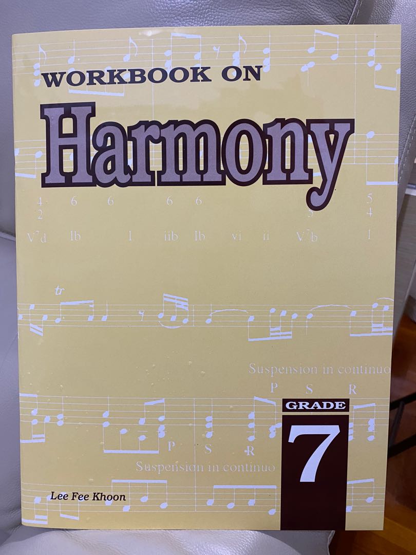 Music Theory Harmony Grade 7 ,8 workbook, 興趣及遊戲, 書本 & 文具, 書本及雜誌 - 補充練習 ...