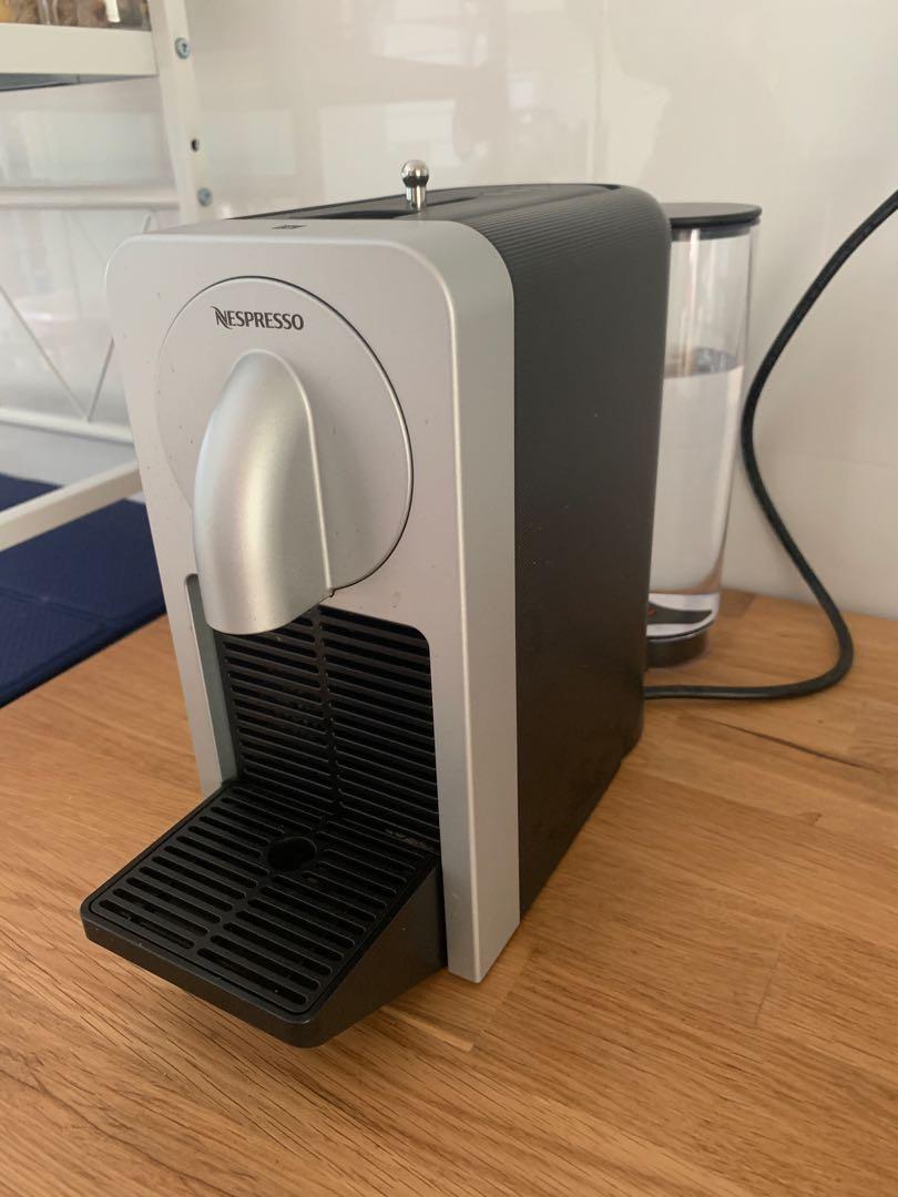 Nespresso Prodigio & Glass Container, TV & Home Appliances, Kitchen ...