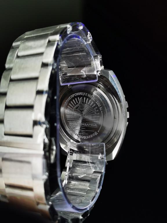 New Launch!! Vostok(Boctok) Amphibia Classic Black Military Automatic ...