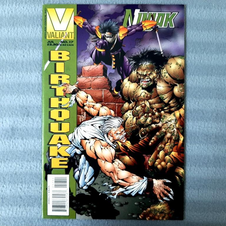 Ninjak #17 (Valiant Comics) Bart Sears, Ray Kryssing, Dan Abnett, Andy ...