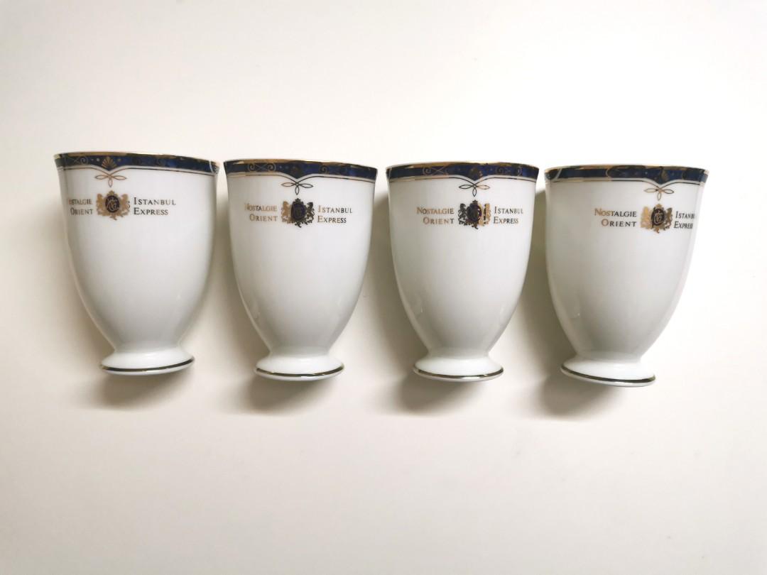 Nostalgie Istanbul Orient Express Cup (4 pieces), Furniture & Home ...
