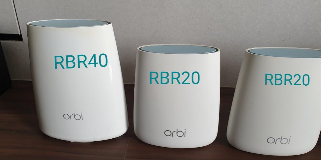 ORBI NETGEAR MESH ROUTER RBR40 RBR20, Computers & Tech, Office ...