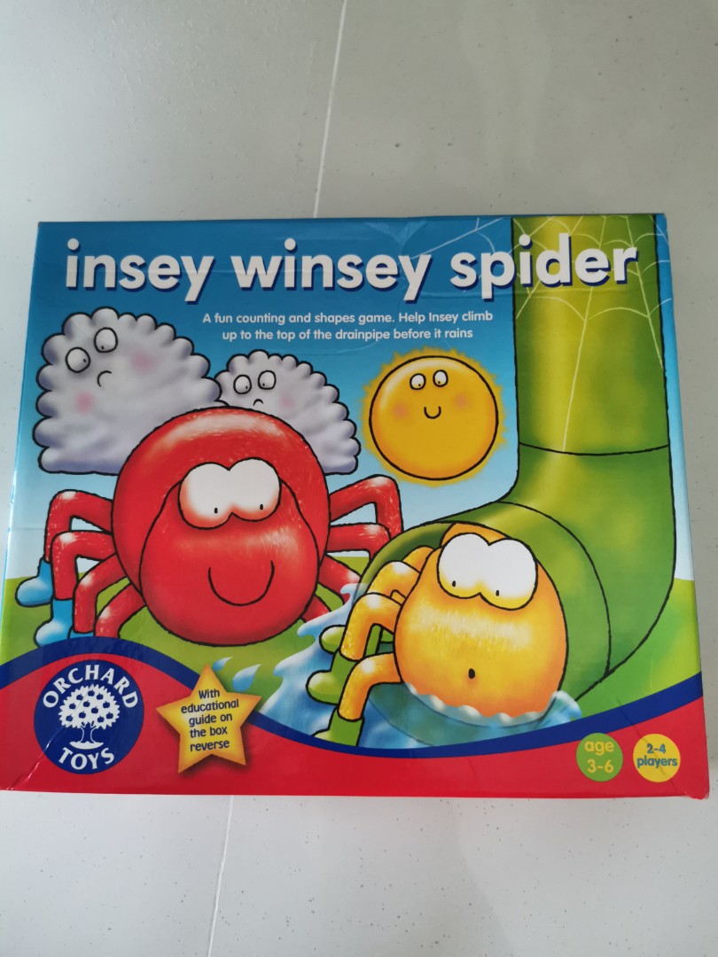 Orchard toys insey winsey spider, Hobbies & Toys, Toys & Games on Carousell