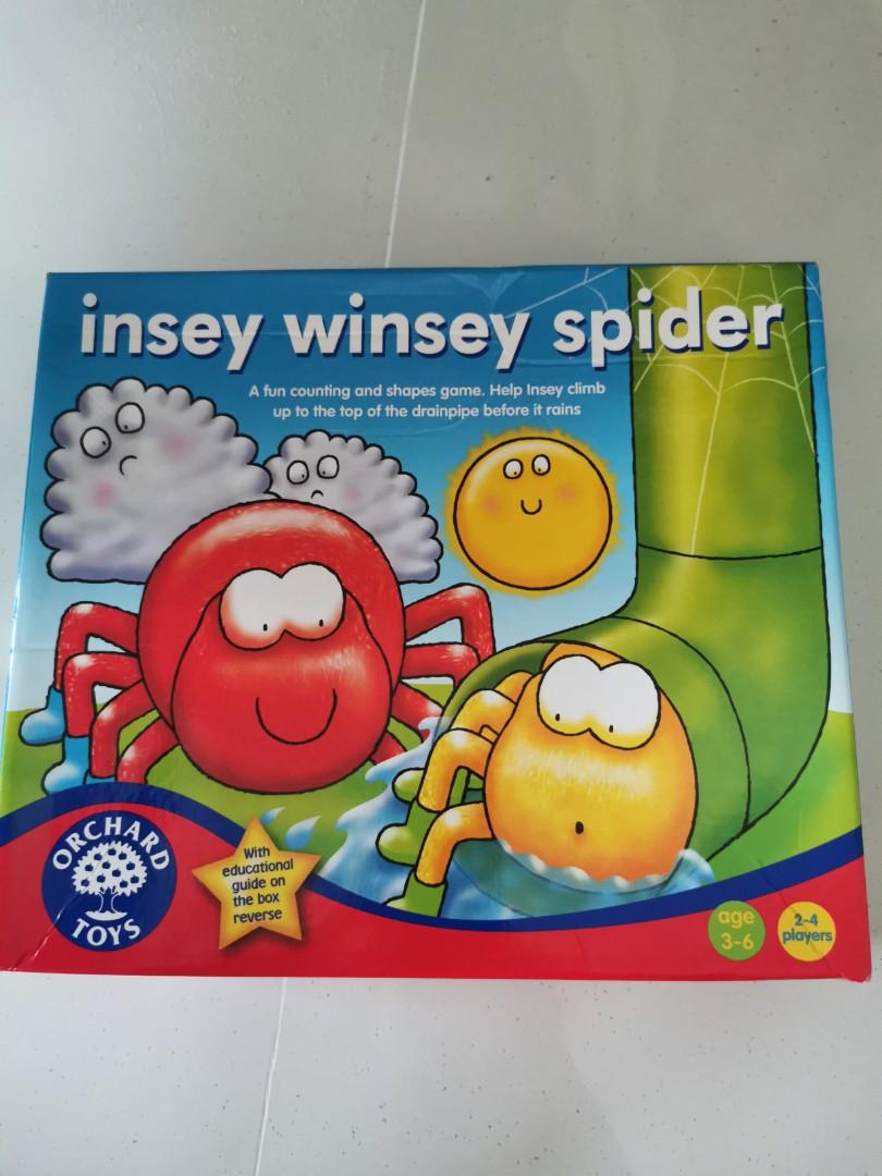 Orchard toys insey winsey spider, Hobbies & Toys, Toys & Games on Carousell