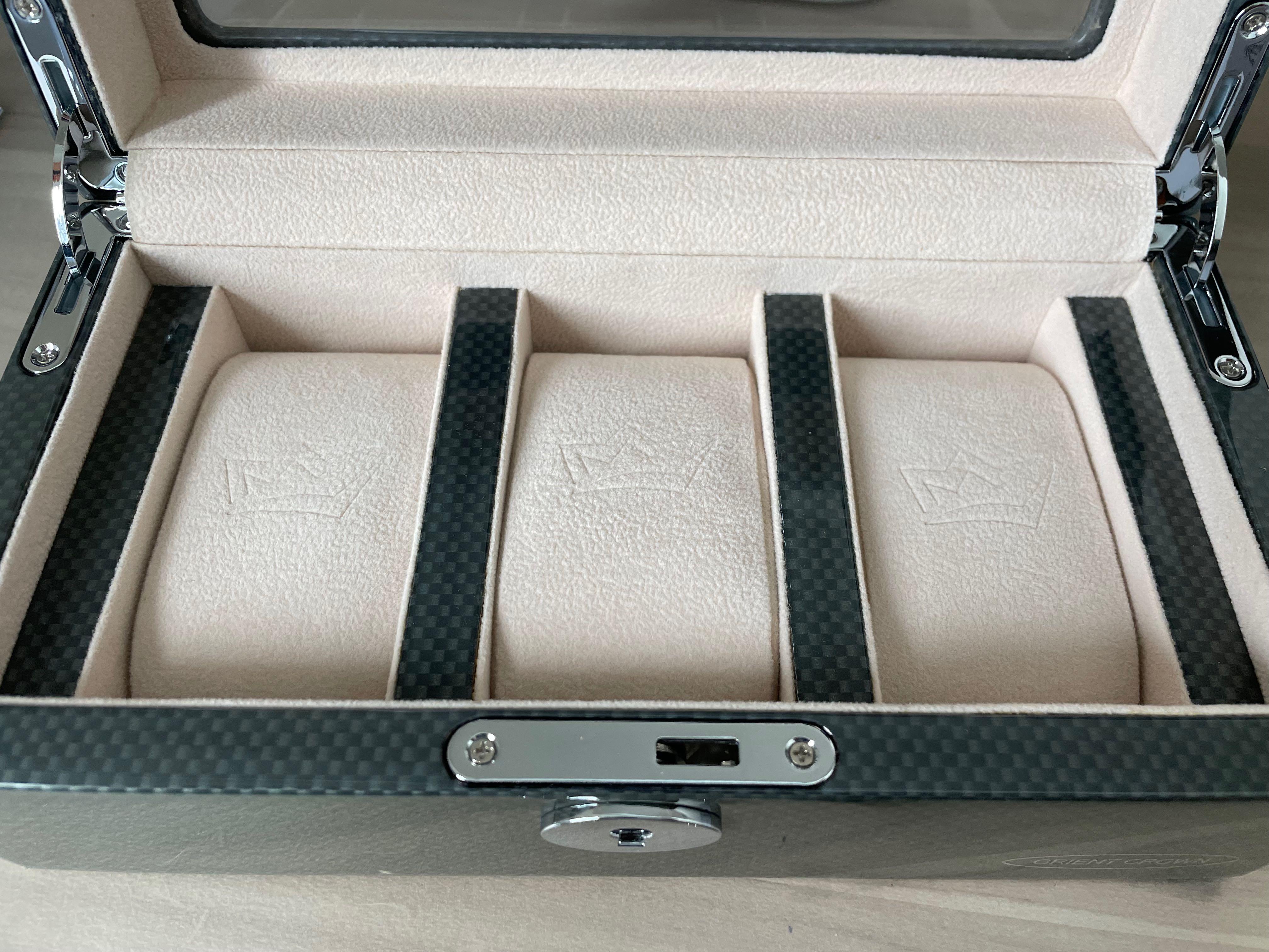 Orient Crown Watch Box, Men's Fashion, Watches & Accessories, Watches ...