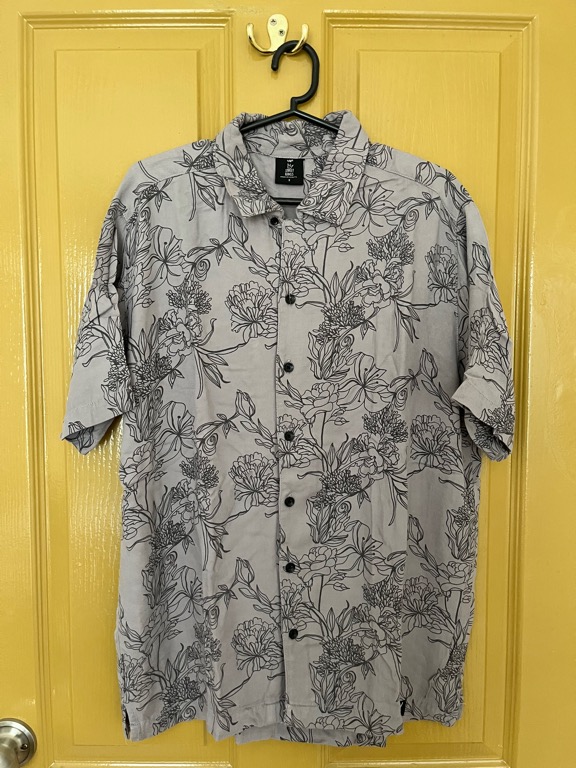 Oxygen Floral Polo, Men's Fashion, Tops & Sets, Formal Shirts on Carousell