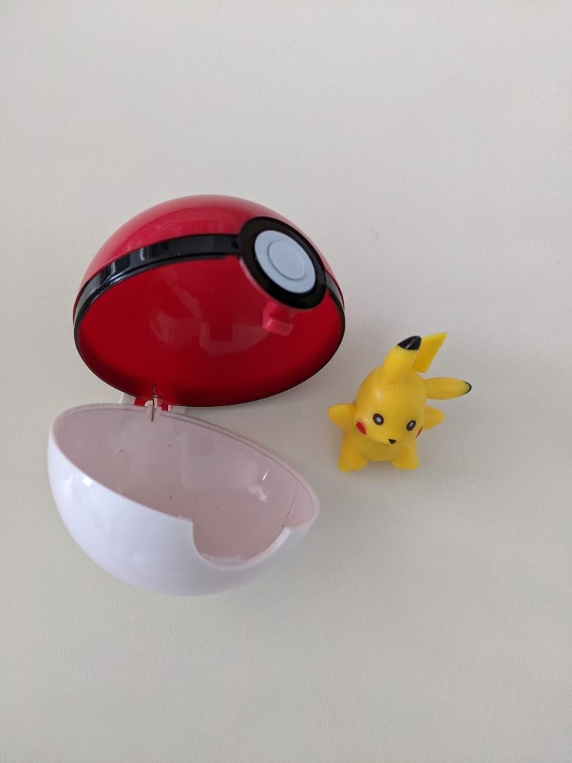 Pokemon Pikachu poke ball toy, Hobbies & Toys, Toys & Games on Carousell