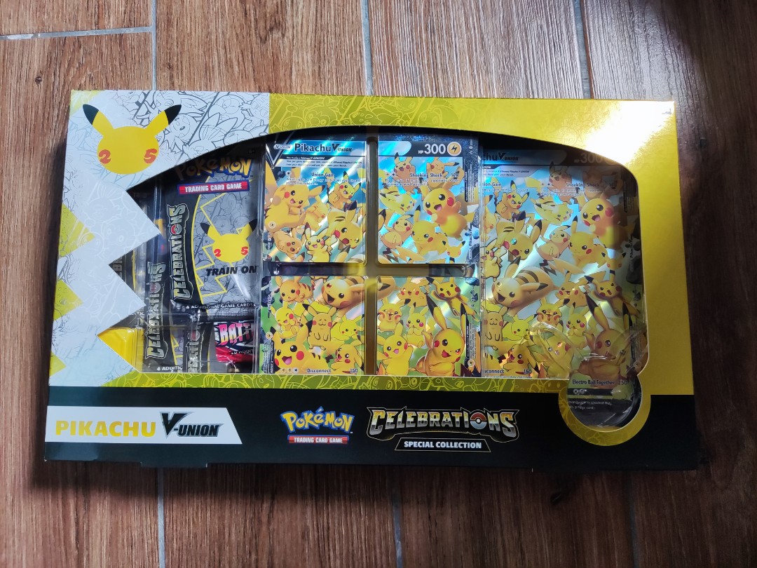 Pikachu V-Union special collection box, Hobbies & Toys, Toys & Games on ...