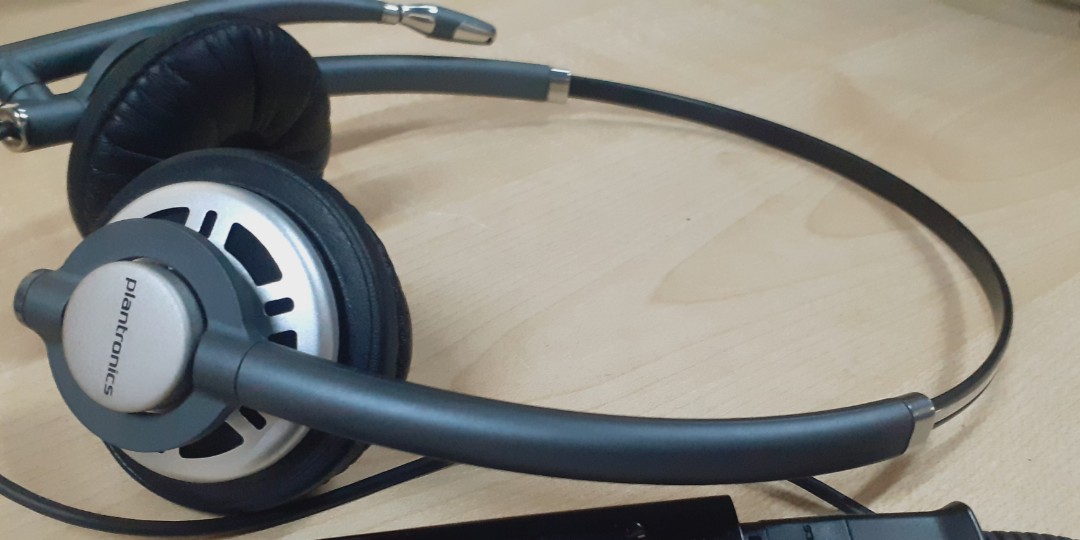 PLANTRONICS HW 720 NOISE CANCELLING HEADSET, Audio, Headphones ...