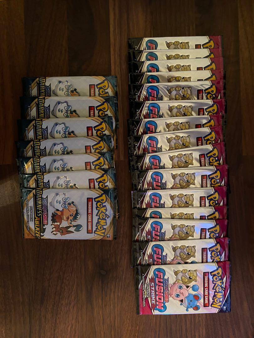 Pokemon fun packs, Hobbies & Toys, Toys & Games on Carousell