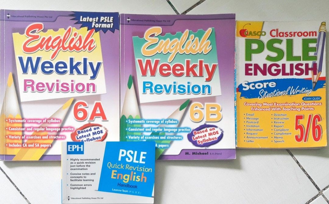PSLE English revision books, Hobbies & Toys, Books & Magazines ...