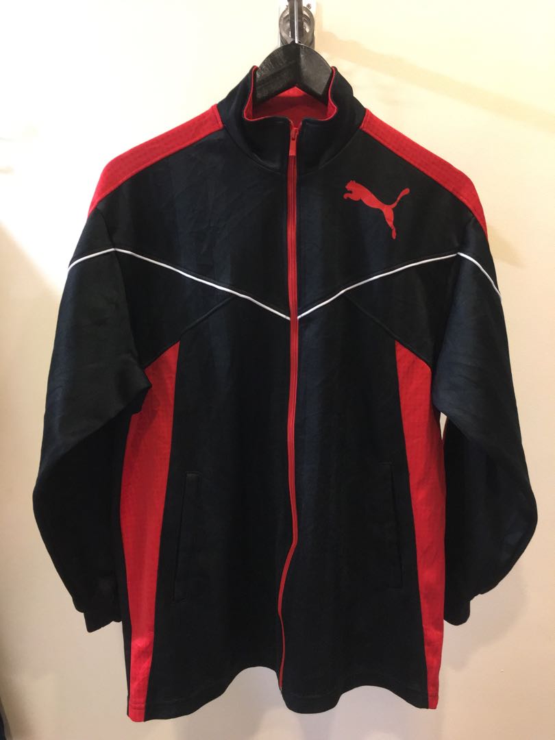 Puma Tracktop, Men's Fashion, Activewear on Carousell