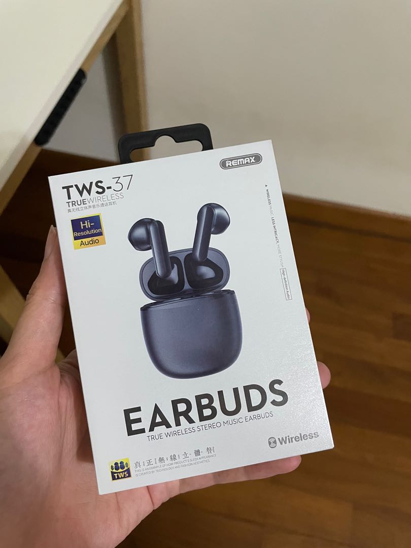 REMAX TWS-37 True Wireless Stereo Music, Audio, Earphones on Carousell