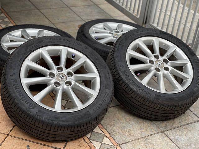 RIM ORIGINAL ESTIMA ACR50 17, Auto Accessories on Carousell