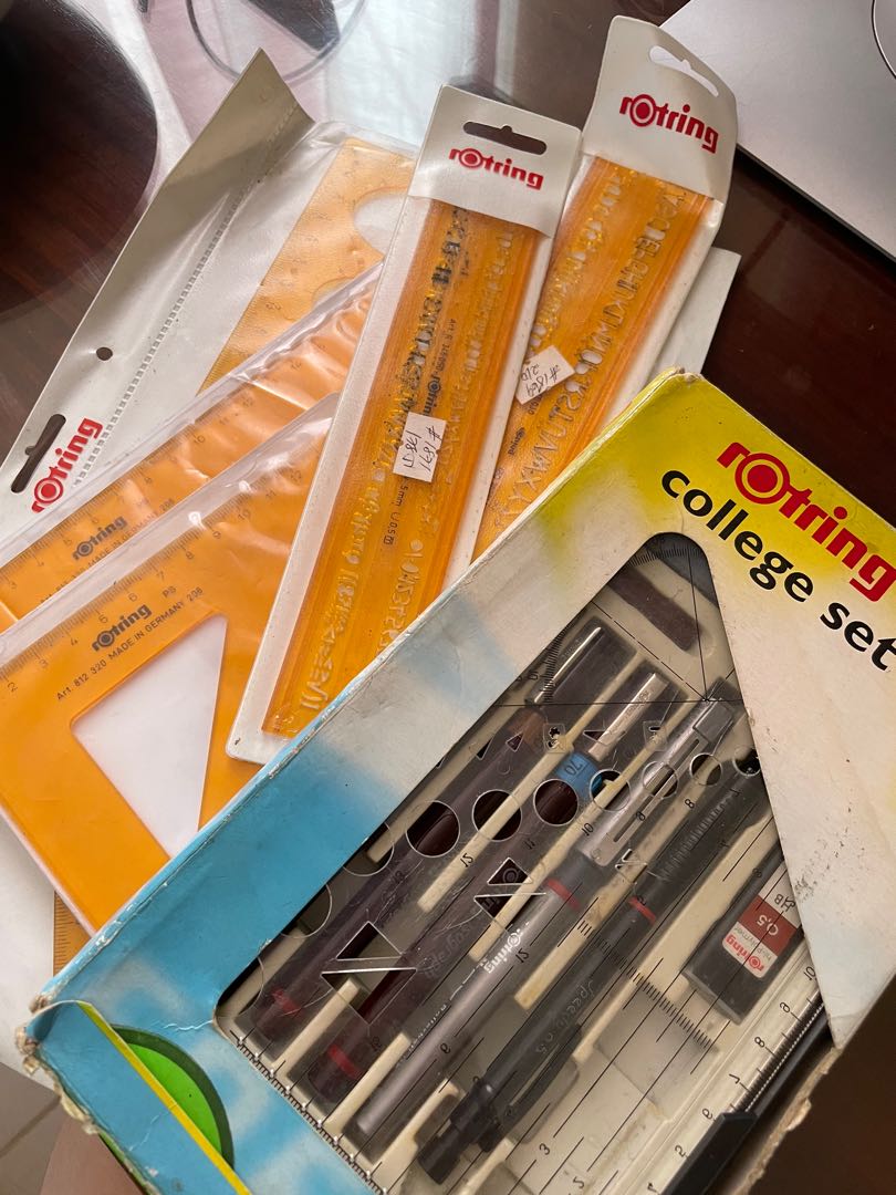 Rotring Set, Hobbies & Toys, Stationary & Craft, Stationery & School ...