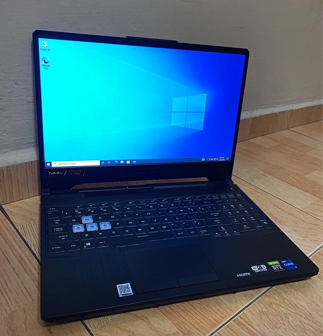 RTX 3060|I5 11400H|16GB|512GB NVMe SSD|Asus TUF F15 Gaming Laptop ...