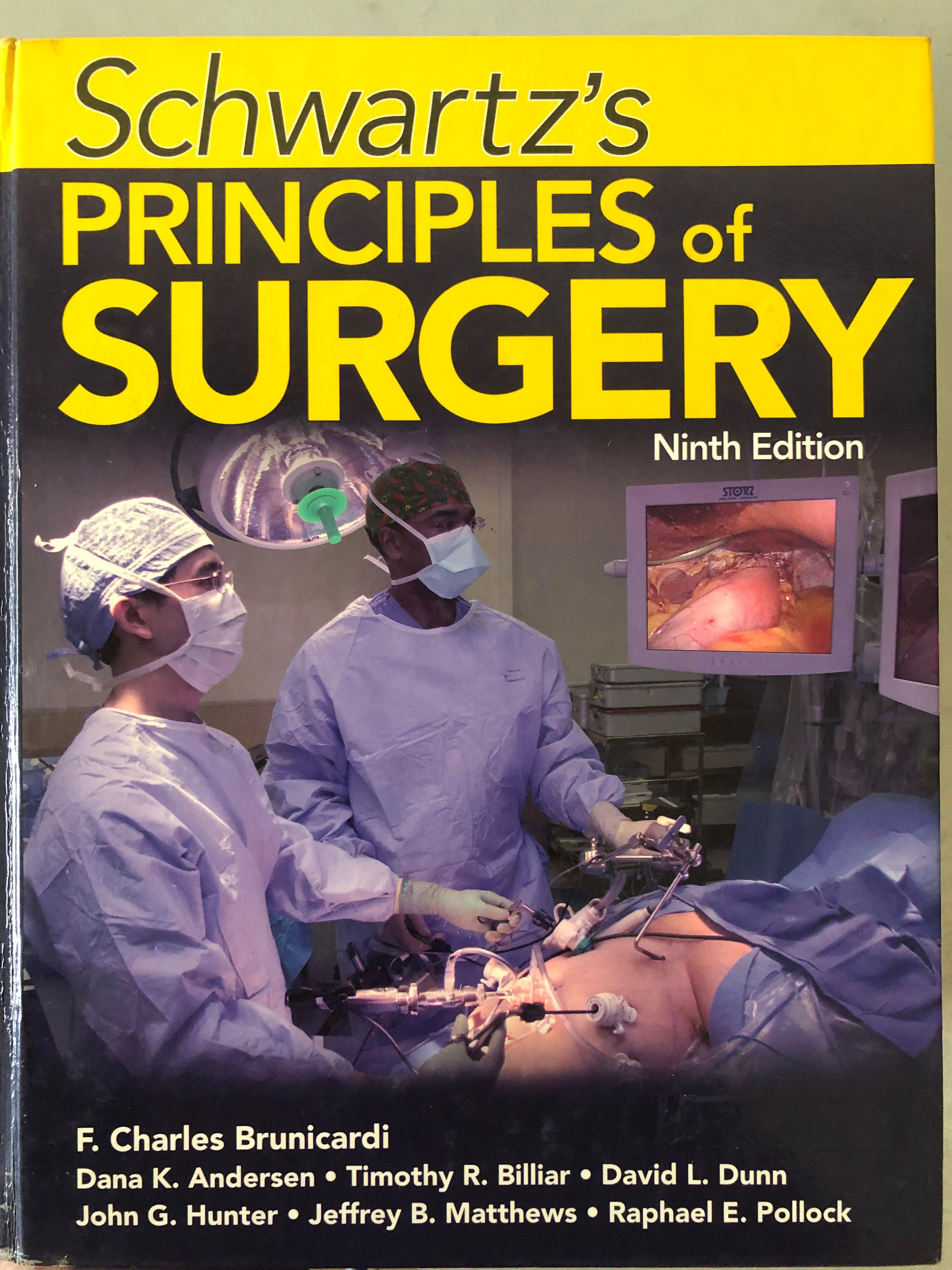 Schwartz’s principles of surgery 9th edition (Original from C and E ...