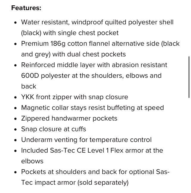 Scorpion EXO Morpheus Reversible Jacket, Motorcycles, Motorcycle ...