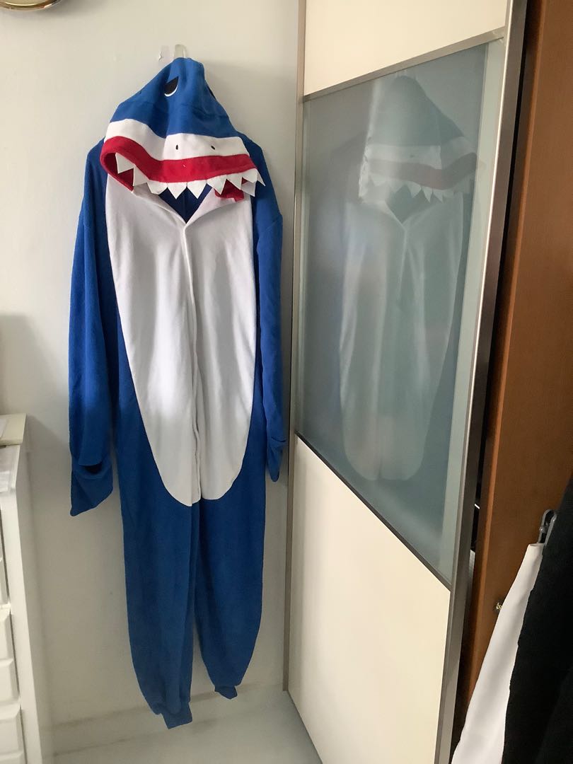 Shark / Jaws costume, Women's Fashion, Dresses & Sets, Rompers on Carousell
