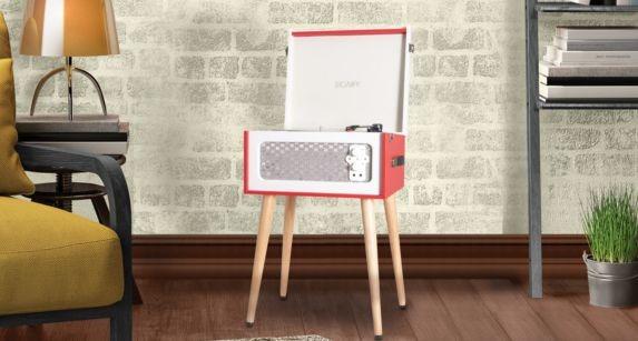 Signify Retro Turntable with Legs, Furniture & Home Living, Furniture ...