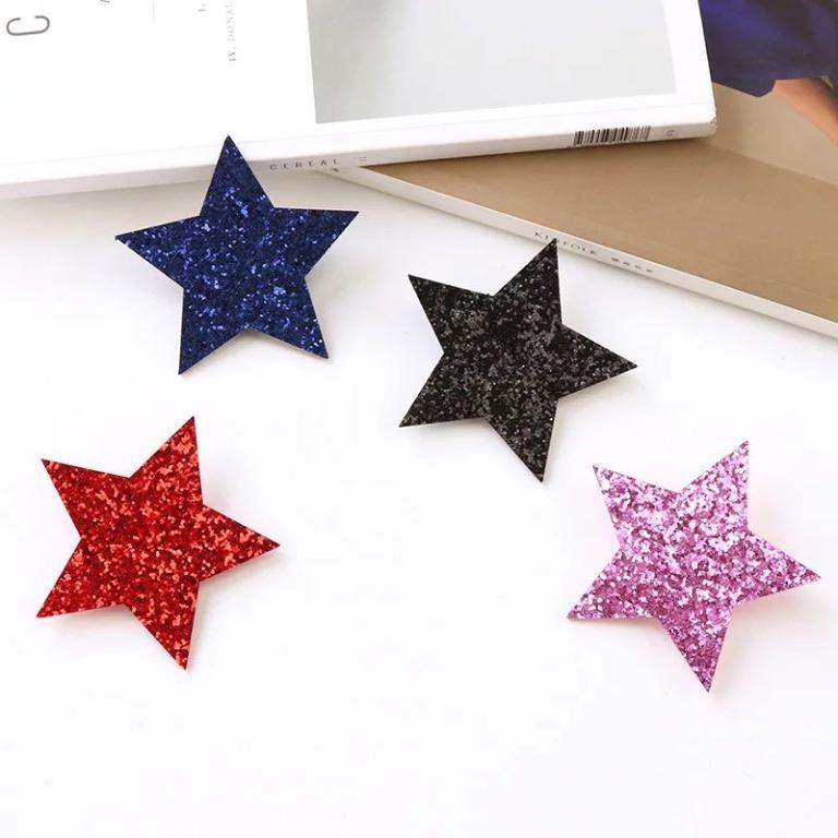 Sparkling Big Star Hair Clips, Babies & Kids, Babies & Kids Fashion on ...