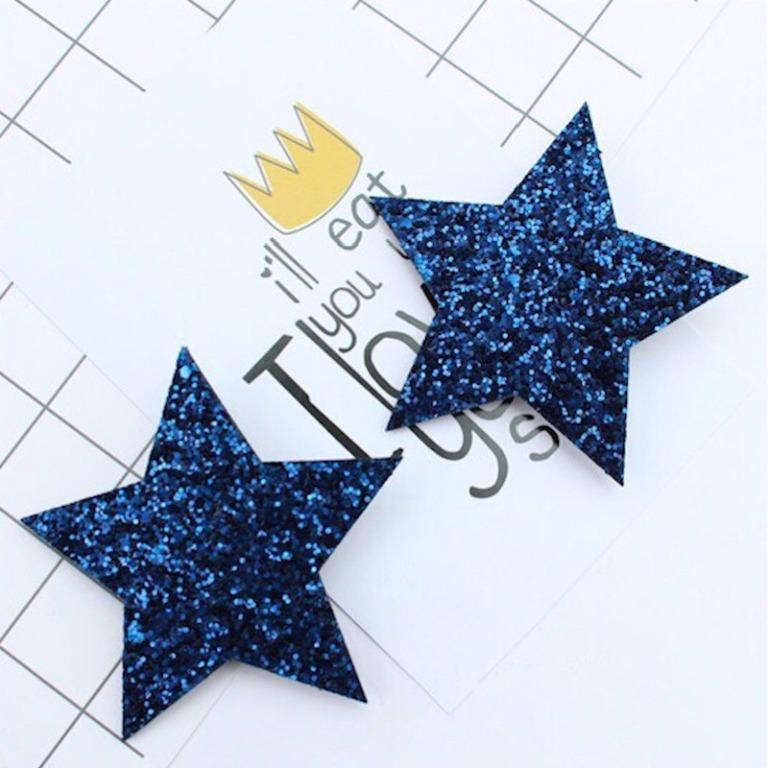 Sparkling Big Star Hair Clips, Babies & Kids, Babies & Kids Fashion on ...