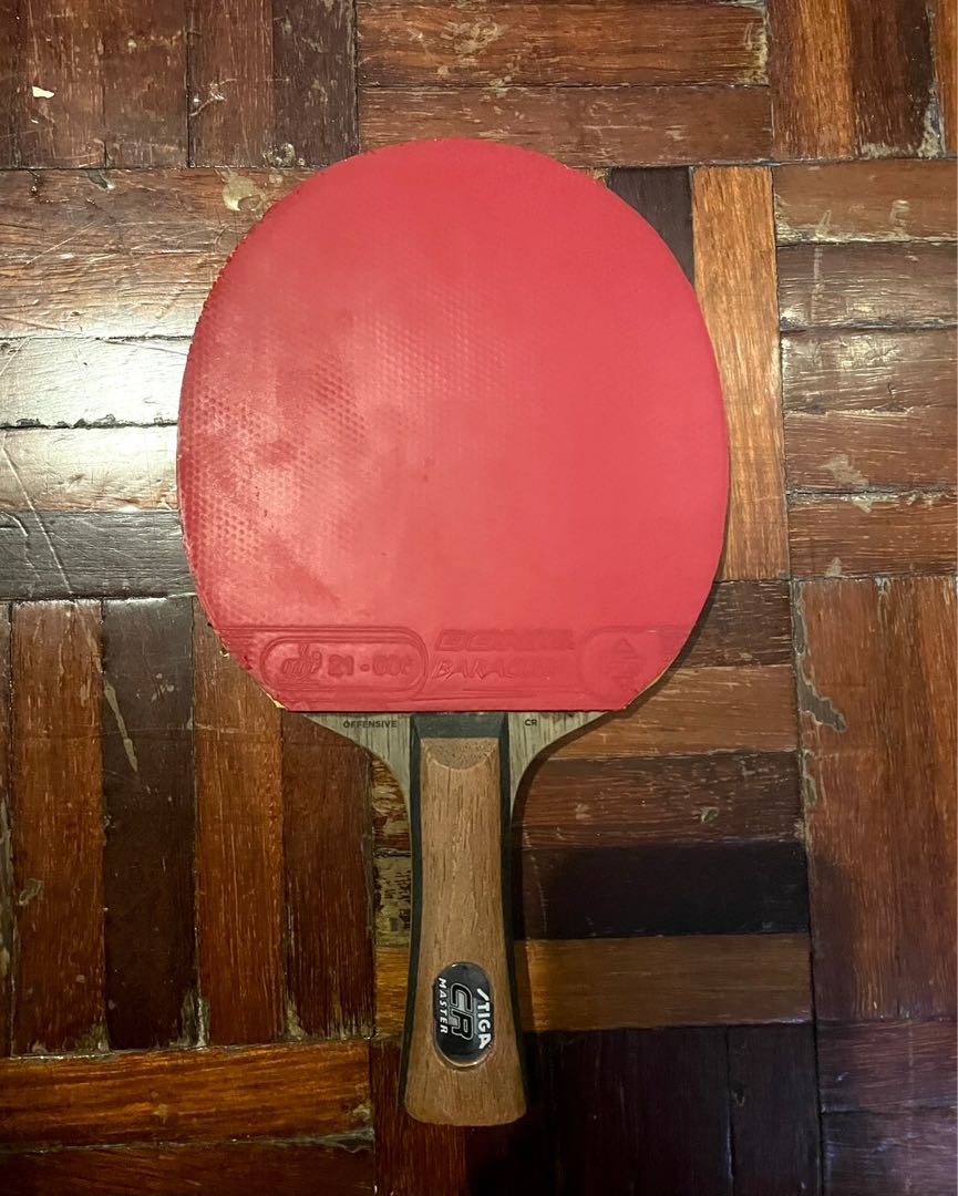 Stiga CR Master 底板 橫拍 長膠, 運動產品, 運動與體育, 運動與體育 - 球拍和球類運動 - Carousell