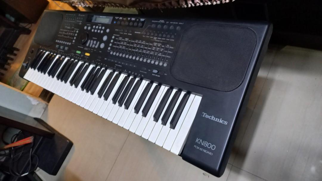 Technics KN800 Touch Sensitive 61-Key Digital Keyboard, Hobbies & Toys ...