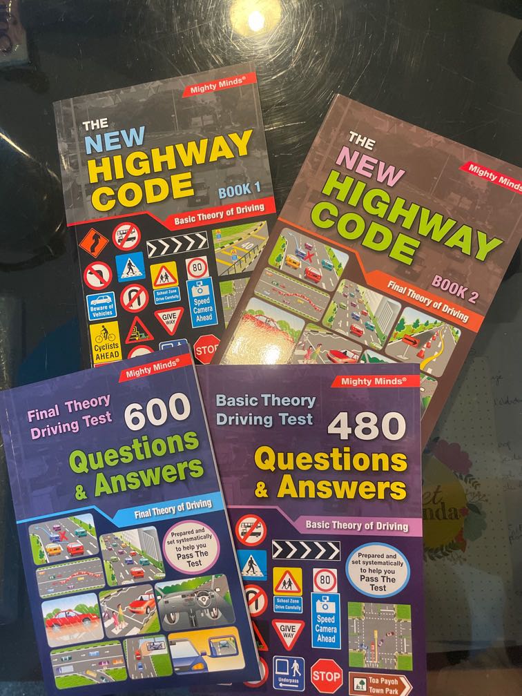 The new Highway Code 1&2 + Basic & Final Theory Test books, Hobbies ...