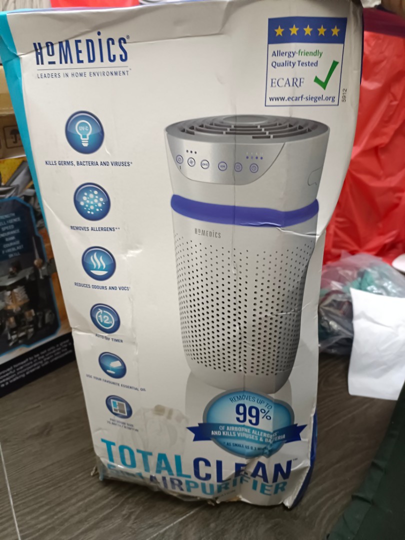 Total clean 5 in 1 air purifier, TV & Home Appliances, Air Purifiers ...