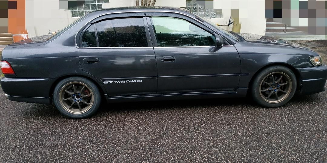 Toyota Corolla Seg AE101 blacktop 20V (M), Cars, Cars for Sale on Carousell