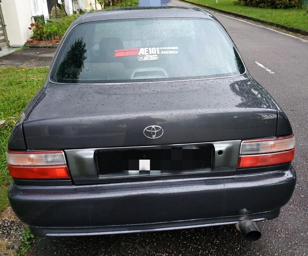 Toyota Corolla Seg AE101 blacktop 20V (M), Cars, Cars for Sale on Carousell